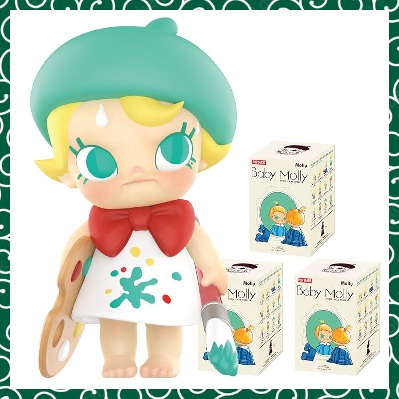 POP MART Baby Molly When I was Three! Series [3 Pieces] POP MART Gacha ...