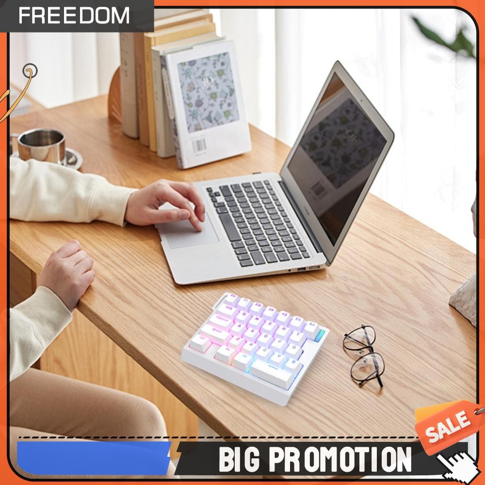 He30 คีย์บอร์ดเกมเมอร์แบบมีสาย 29 คีย์สวิตช์แม่เหล็กแป้นพิมพ์ ...