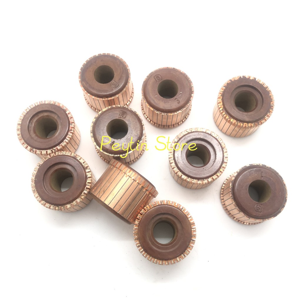 10 ชิ้น 15x26.7x38 มิลลิเมตร 32 P Groove ประเภททองแดงบาร์มอเตอร์ไฟฟ้า ...