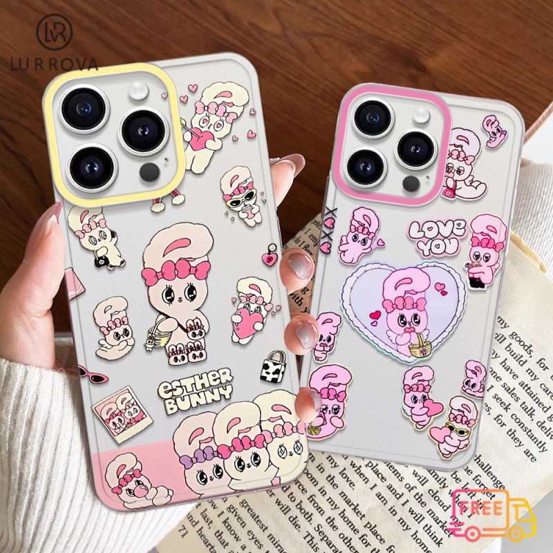 เคสสำหรับ Redmi A3 Redmi Note 14 5G POCO C61 รูปกระต่ายน่ารัก กันกระแทก ...