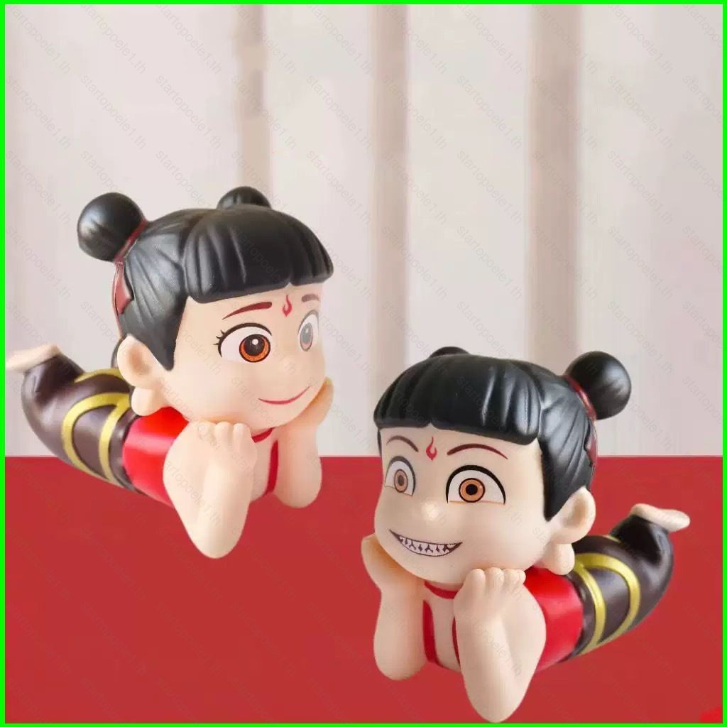 St1 Ne Zha 2 Action Figure ท่านั่งวาด Nezha Smile และหัวเราะพร้อมที่วาง ...