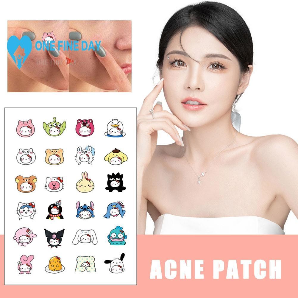การ์ตูน Sanrio Hellokitty Mixed Pe Acne Care Patch Gentle Patch Acne ...