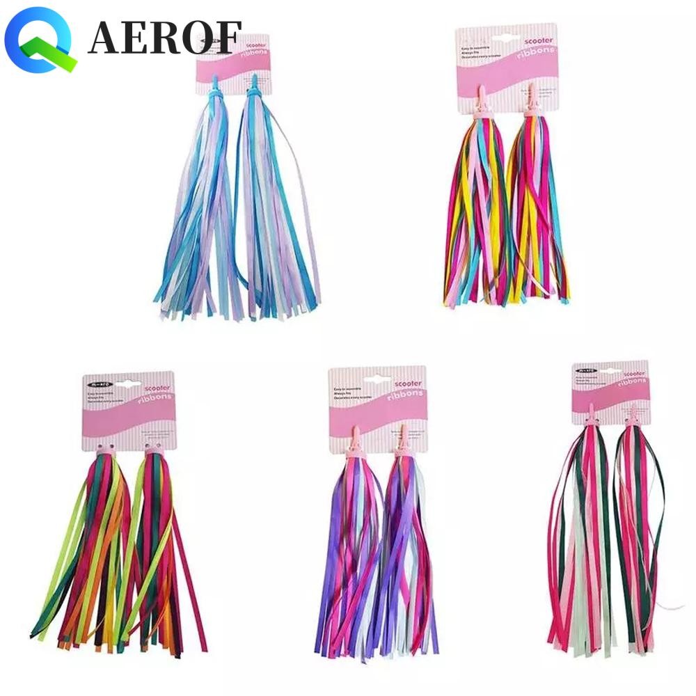 AEROF Bike Streamer สีสัน Rainbow จักรยานเด็กพู่ 30 ซม. แฮนด์จักรยาน ...
