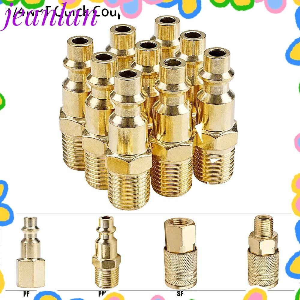 JEANLAN 1 ชิ้น 1/4 "NPT, Quick Release Air Line Quick Coupler ...