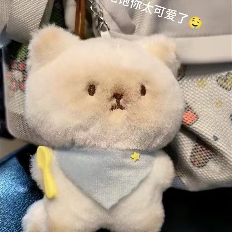 Squeaky มันเทศ Original Girl Heart ข้าวแห้งตุ๊กตาลูกแมวจี้ขนาดเล็ก ...