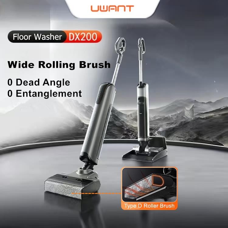 Uwant DX200 Push-In Docking เครื่องดูดฝุ่นแบบแห้งเปียก | แปรงกลิ้งกว้าง ...