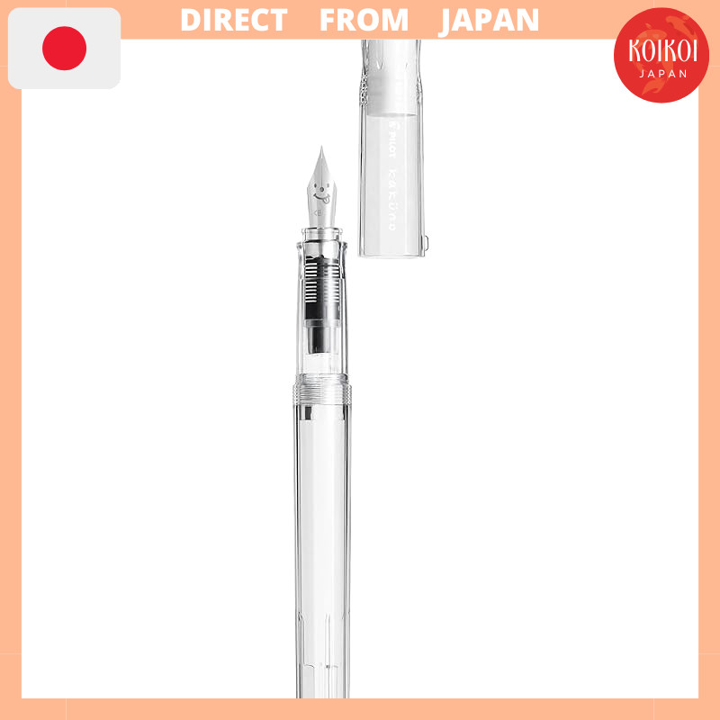 Pilot Fountain Pen Kakuno M Transparent FKA1SRNCM | Shopee Thailand