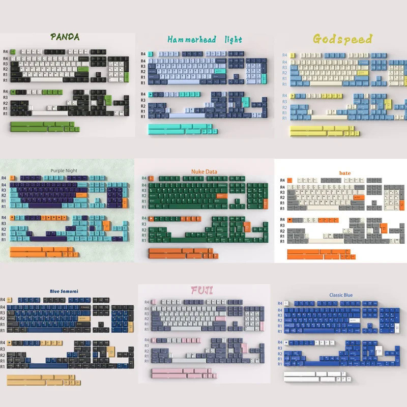 Gmk keycap โคลนว็อบเชอร์รี่โปรไฟล์ DoubleShot ABS keycaps สำหรับ MX mechanicicla keybo | Shopee ...