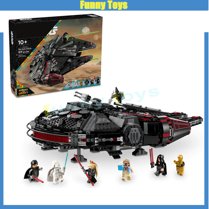 75389 The Dark Millennium Falcon Building Blocks The Dark Falcon ...