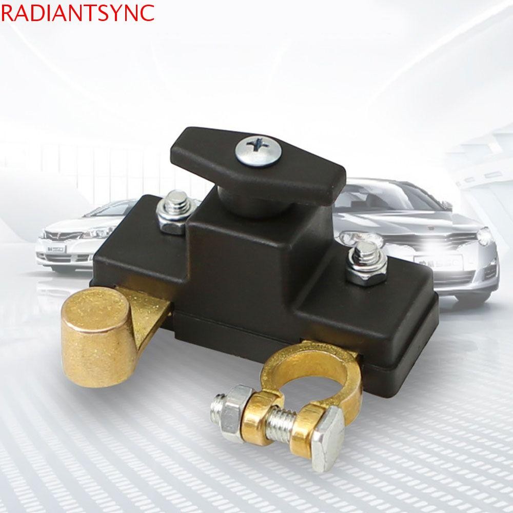 RADIANTSYNC สวิทช์ตัดไฟ, Disconnect Isolator Switch Protector แบตเตอรี่รถยนต์ตัดสวิทช์, โลหะทน ...
