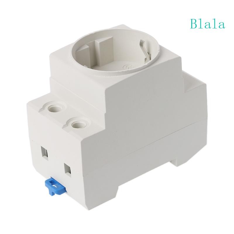 Blala EU ประเภท 35 มม. DIN Rail Mount AC Power Socket 16A 250V AC ...