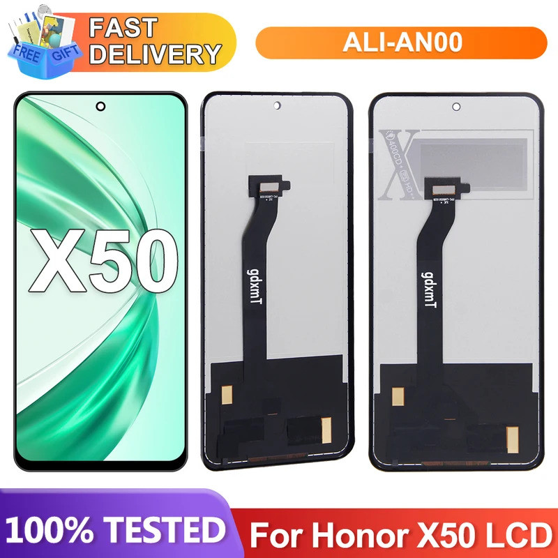 TFT X50 สําหรับ Honor X9B ALI-NX1 จอแสดงผล LCD หน้าจอสัมผัสกรอบ ...