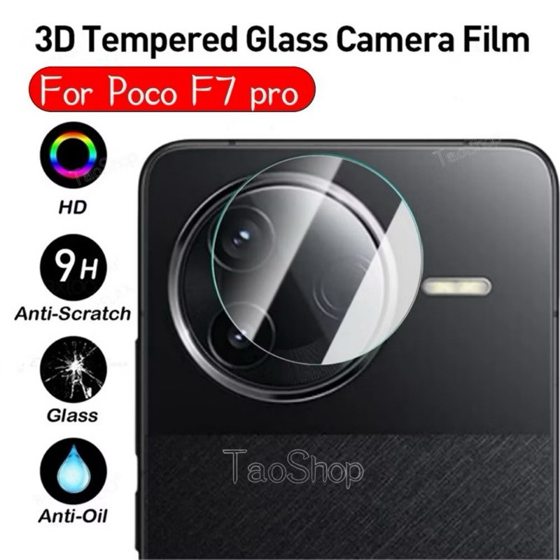 [ส่งจากไทย] ฟิล์มกระจกเลนส์กล้องLENS สำหรับรุ่น Poco F7pro F7Ultra ตรงรุ่น! ฟิล์มครอบเลนส์กล้อง ...