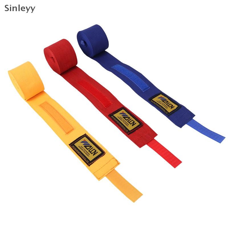 NLE 2 ม้วน/ชุดผ้าฝ้ายมวยผ้าพันแผลกีฬาสาย Sanda Kick Boxing MMA มือถุง ...