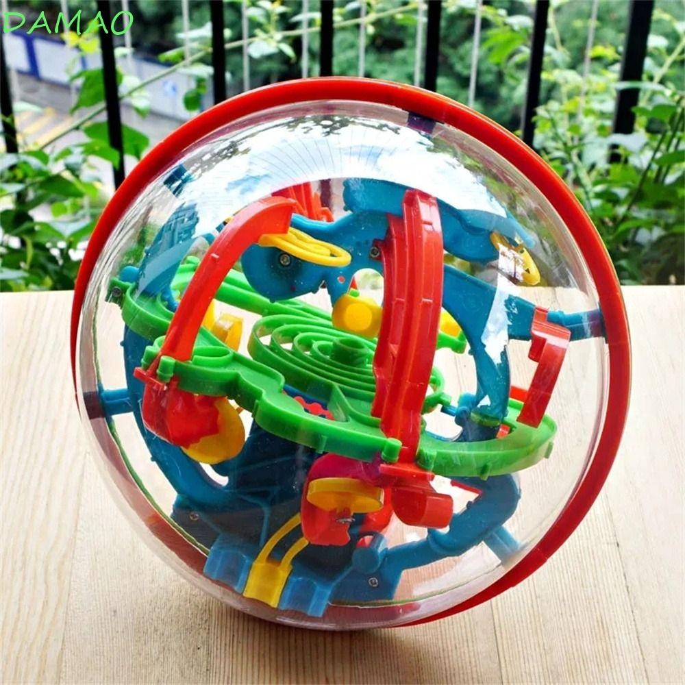 DAMAO 3D Magic Maze, 100 Step Ball Rolling Intellect Ball, ของขวัญเด็ก ...