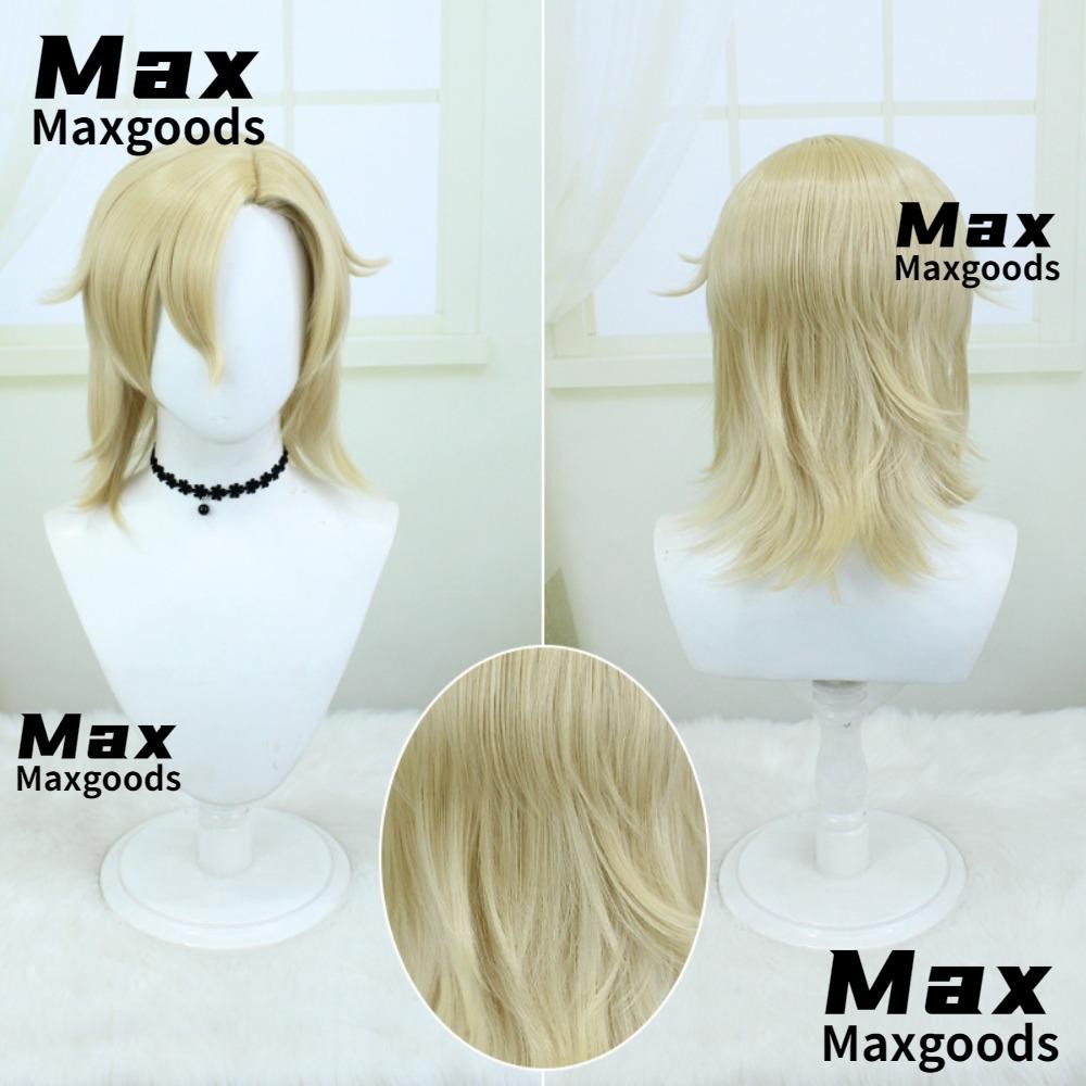 วิกผม MAXG, วิกผมคอสเพลย์ Aventurine ผมสั้นทนความร้อน, เครื่องแต่งกาย ...