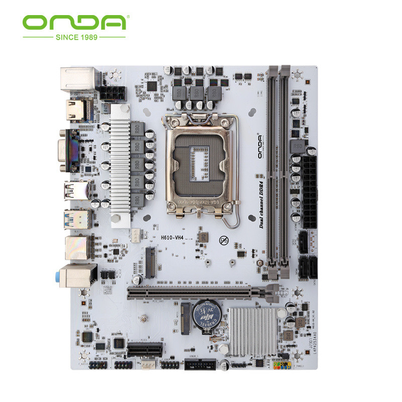 [จัดส่งในวันเดียวกัน] Onda b660/B760/h510/h610คอมพิวเตอร์เดสก์ท็อปสีขาว AMD เมนบอร์ด5500/5600 ...