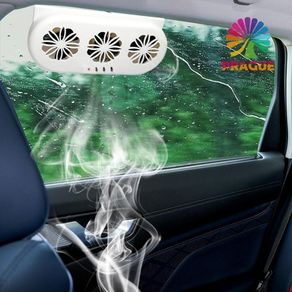 Solar Auto Air Vent Cooling System 3 พัดลมรถ Ventilator รถ SUV Cool Fan ...