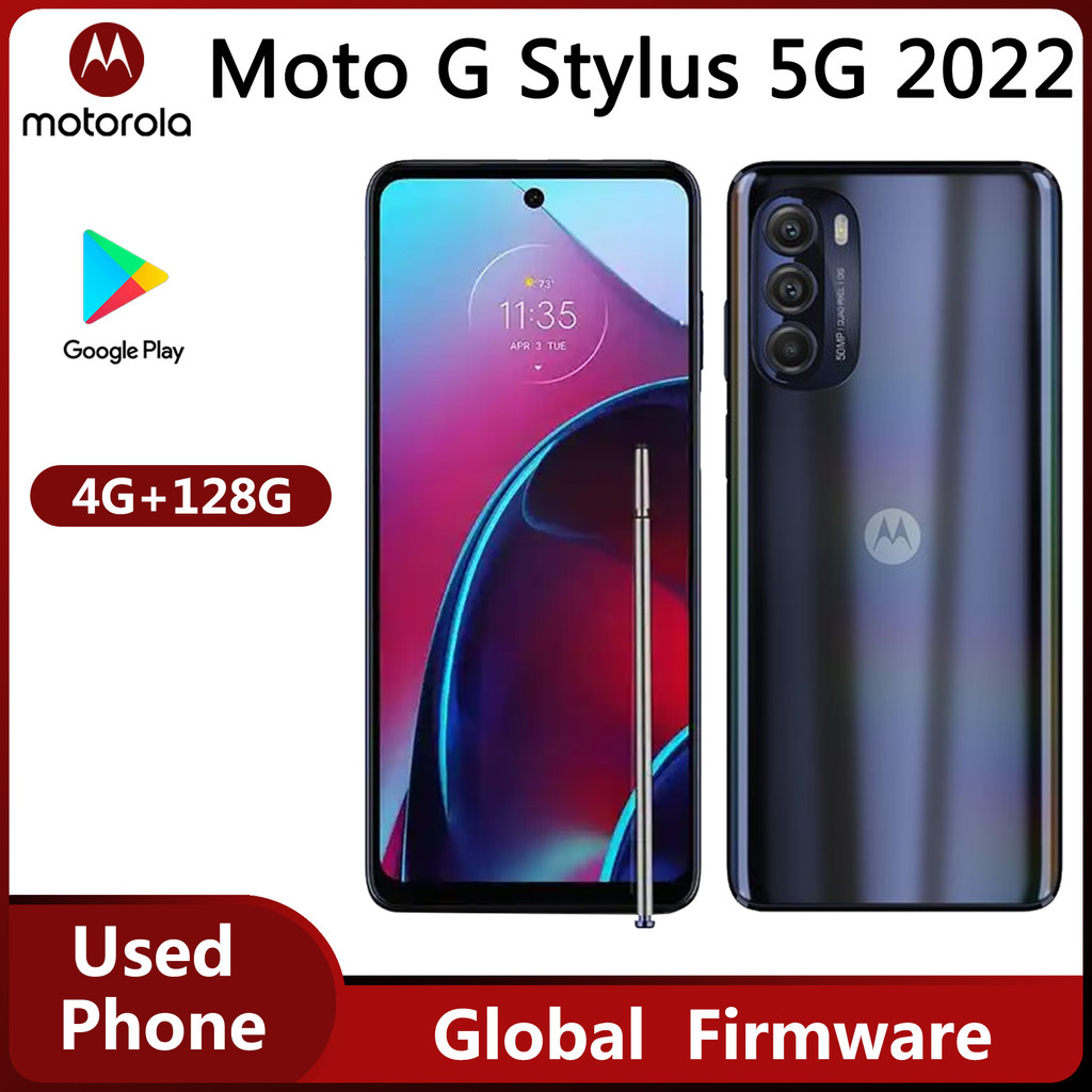 Motorola moto G Stylus 5G 2022 (XT2215)6.8 "1080x2460 พิกเซลสมาร์ทโฟน ...