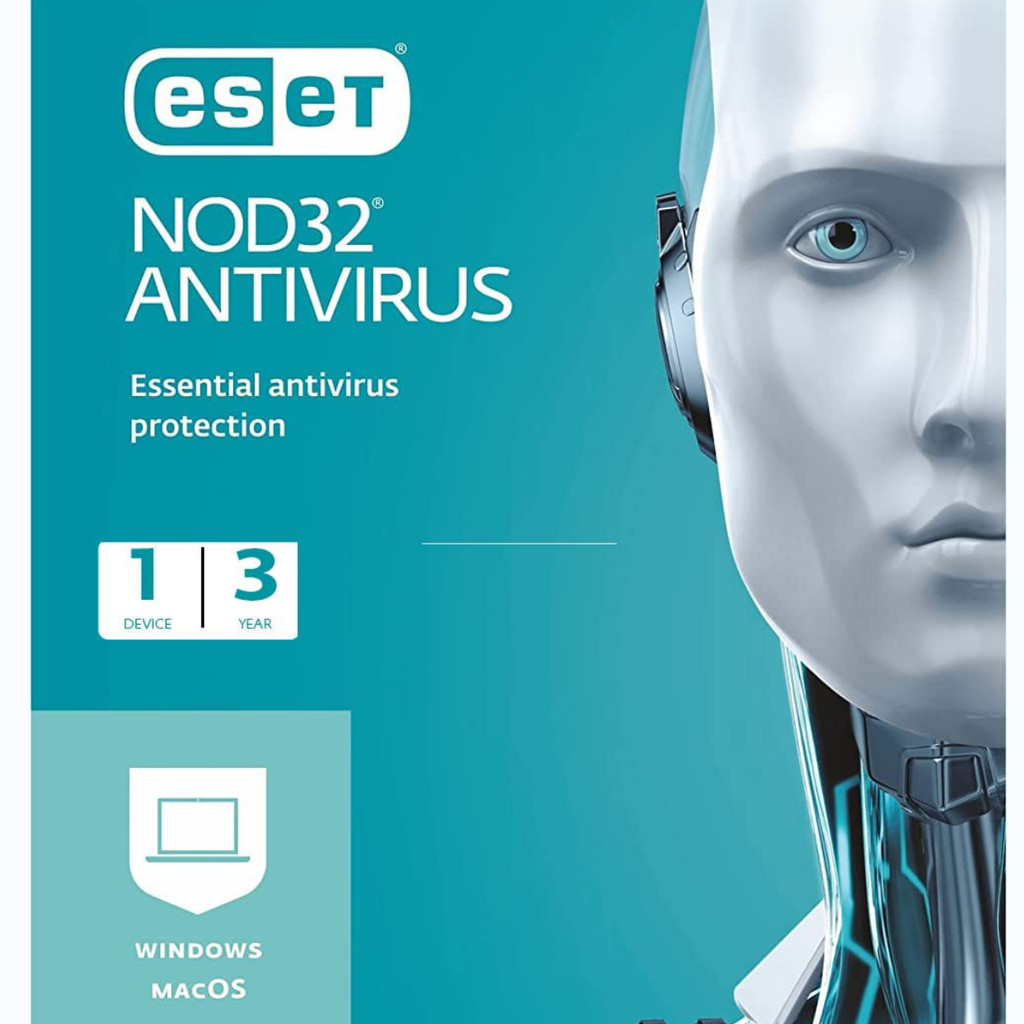 ESET Nod32 Antivirus | 1 to 5 PC Device 1 to 3 Year | Latest Version ...