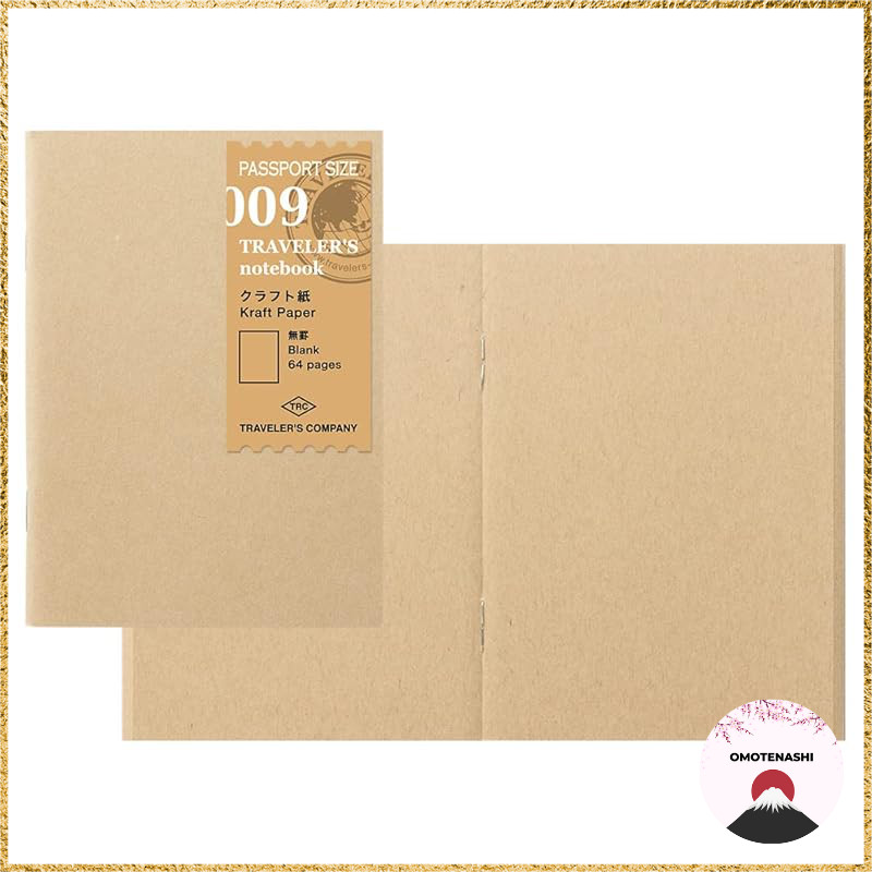 Traveler's Notebook Refill Pack - Passport Size (2 to 3 Packs) | Shopee ...