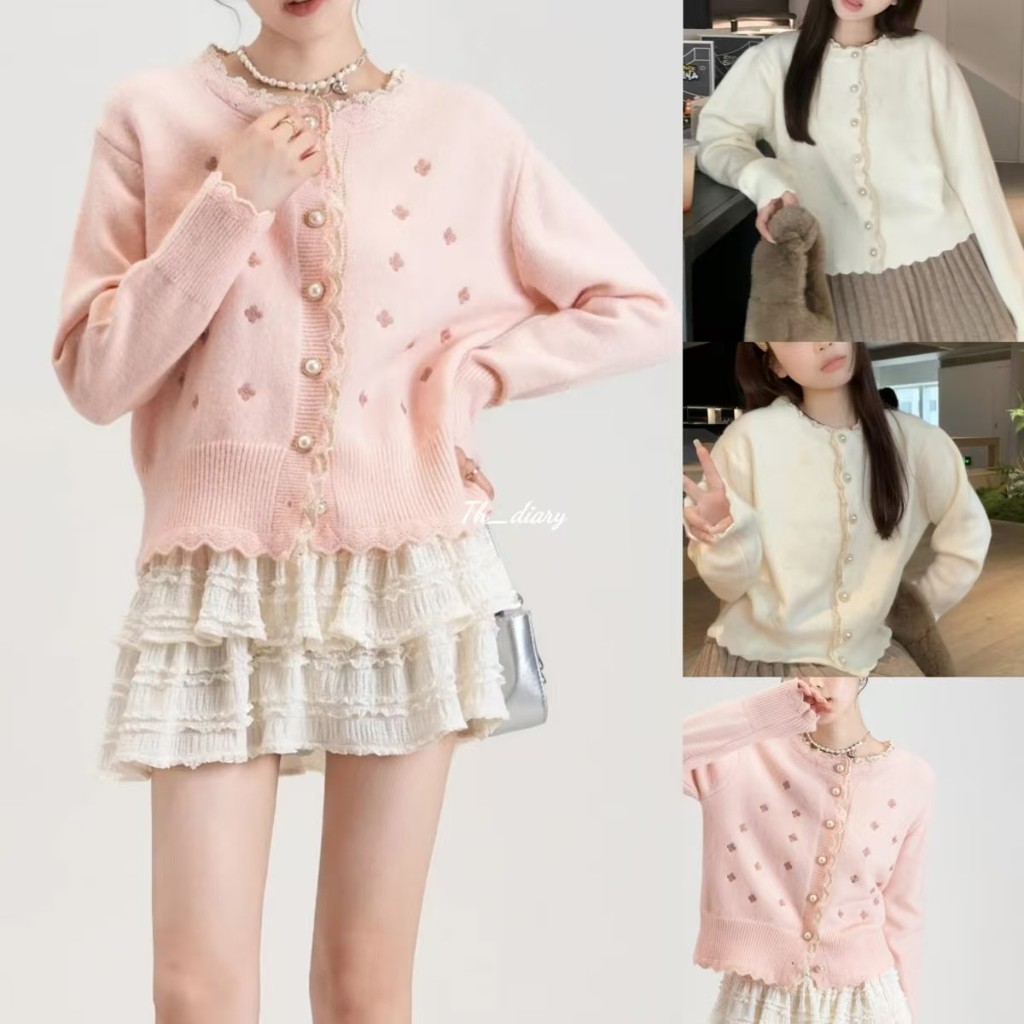 (พร้อมที่จะจัดส่งในกรุงเทพ) ฤดูใบไม้ร่วงรูปแบบใหม่ สไตล์เกาหลีของ ...