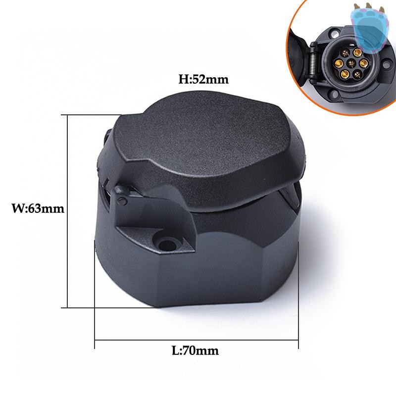 [PA] ซ็อกเก็ตรถพ่วง 13 พิน Euro 12V พลาสติกทนทาน ขั้วต่อไฟฟ้า 13 ขั้ว TH | Shopee Thailand