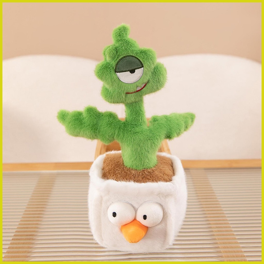 กระถางต้นไม้ Plushies การ์ตูนต้นไม้ Potted Stuffy Soft Tree Potted ...