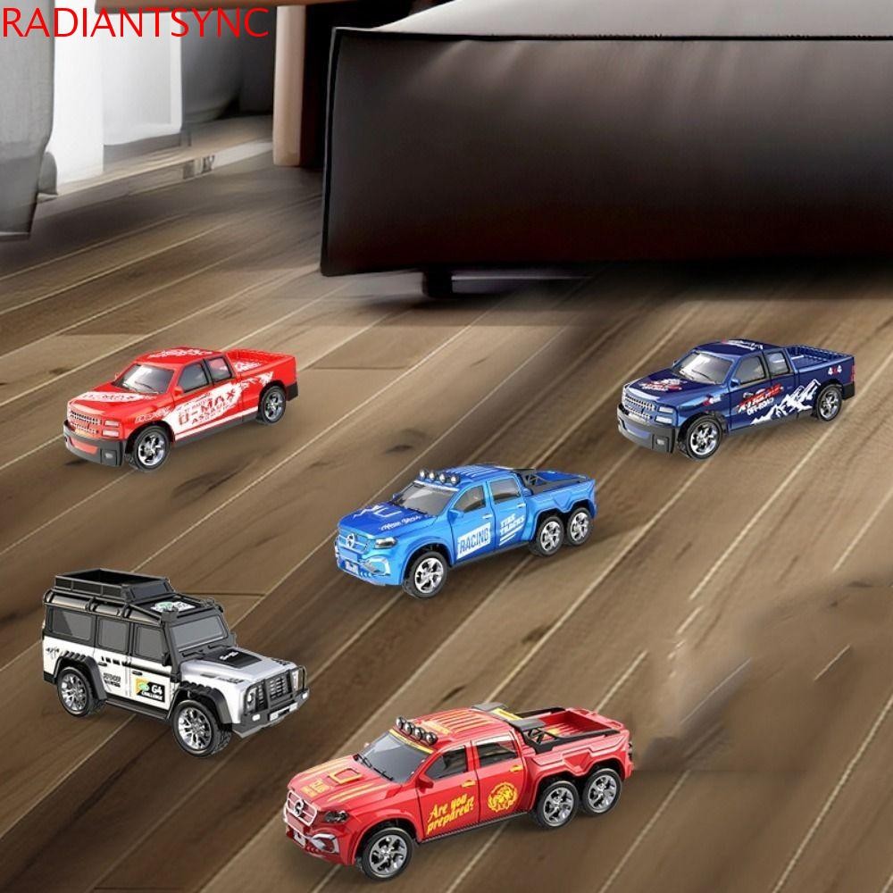 Radiantsync Mini Racing Car, รีโมทคอนโทรล 5 ช่องไฟฟ้า Off-road ยานพาหนะรุ่นชาร์จ Fun Design ปรับ ...