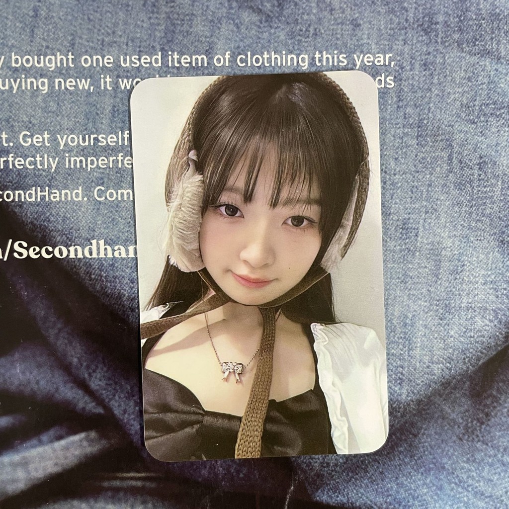 【Official Photocard】 ive card sw1.0 Signature bonus card Wonyoung Brand new and flawless ...