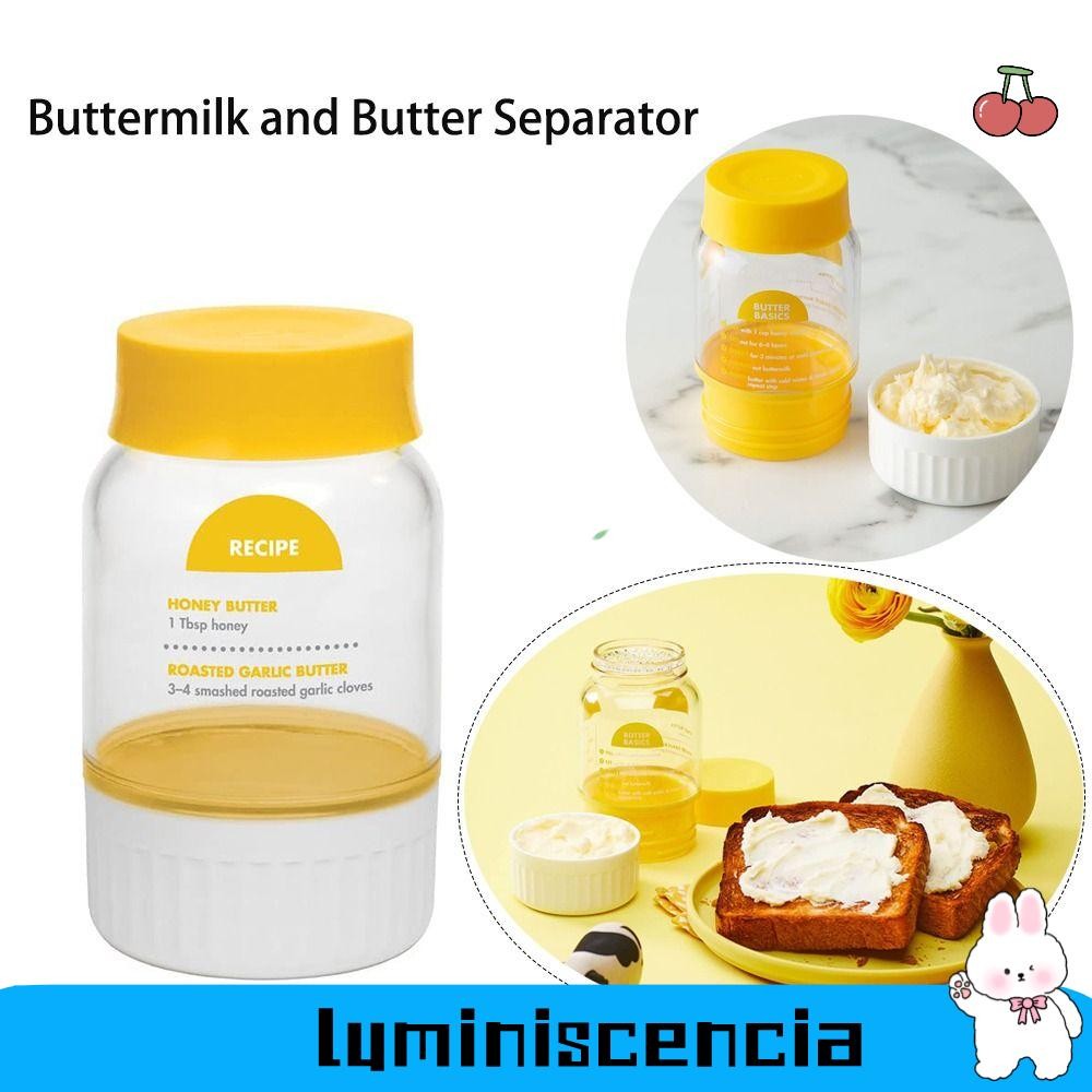 LUMINESCIA Buttermilk และเครื่องแยกเนย, DIY Butter Mixer Gadgets ...