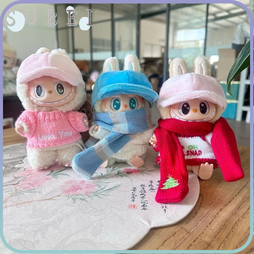 เสื้อผ้าตุ๊กตา SUKA Labubu, Labubu Time To Chill Filled Handmade Doll ...