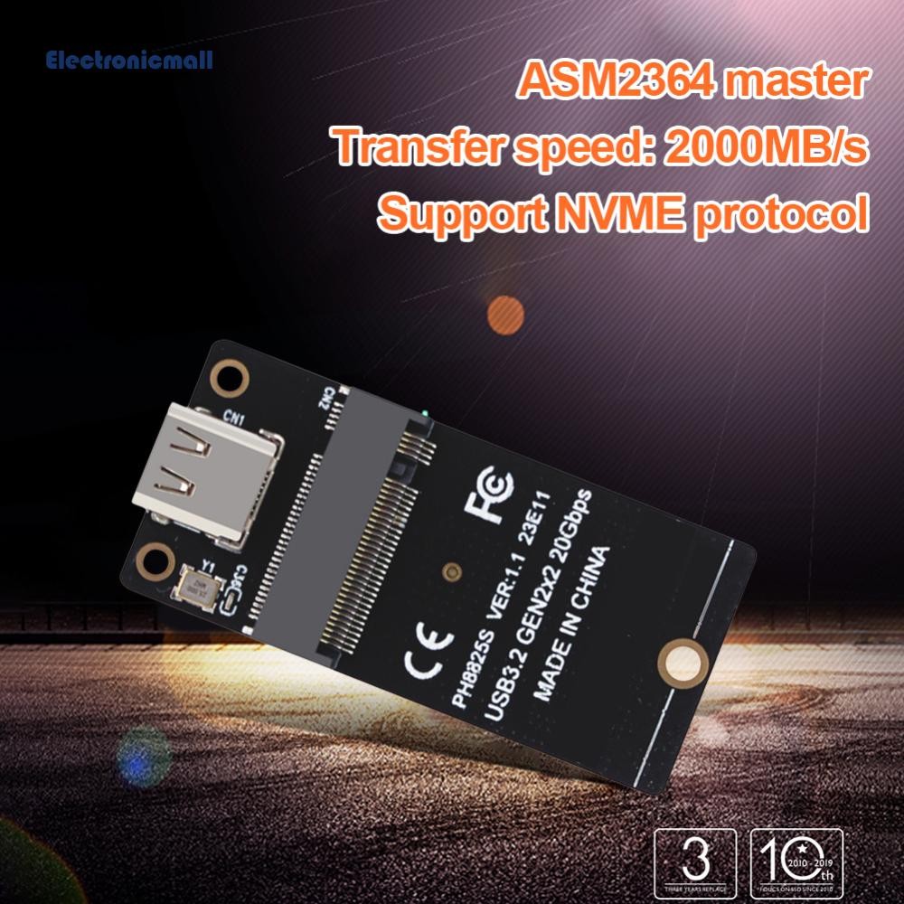 ~ Ssd อะแดปเตอร์ USB3.2 Gen2x2 NVME SSD Converter M.2 ถึง Type C ...