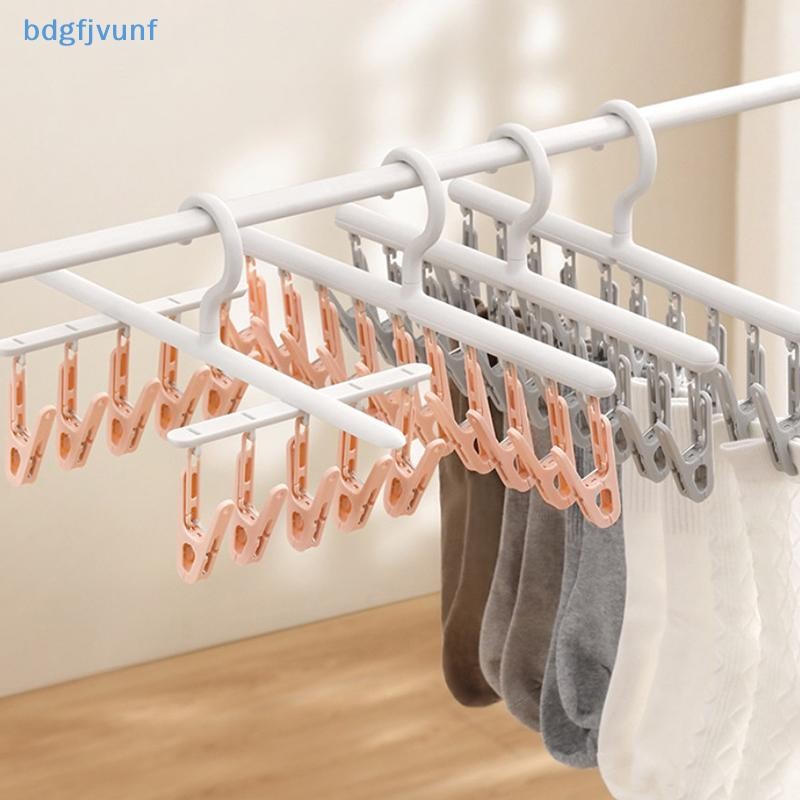 Bdgf ถุงเท้าราวตากผ้าพร้อมคลิป 10 ชิ้น, คลิปอบแห้งระเบียงบ้านนักเรียนหอ ...