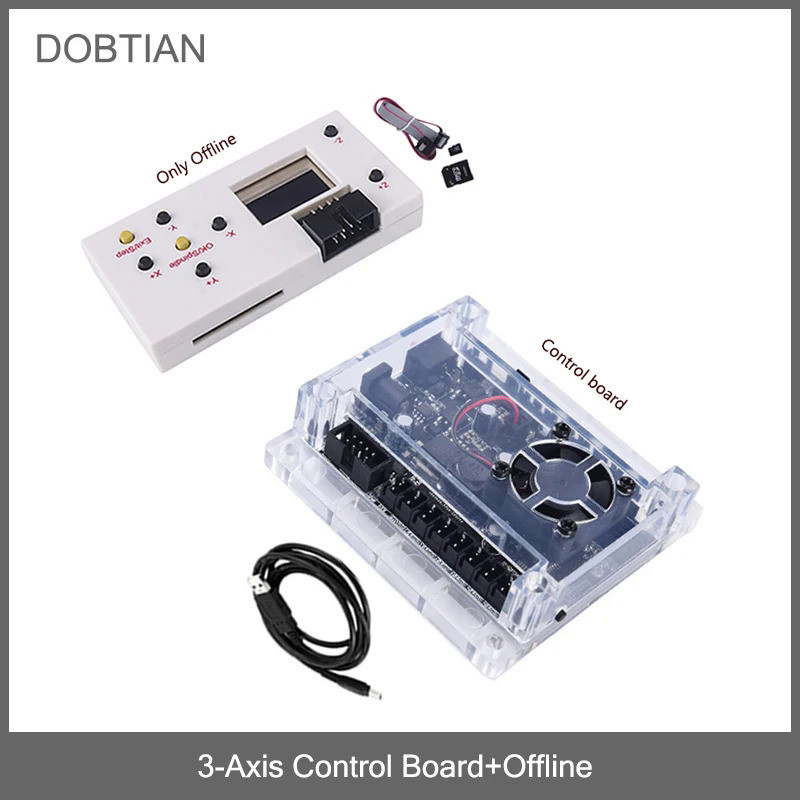 CNC Controller Tools 3-Axis Control Board GRBL 1.1 USB Port Integrated ...