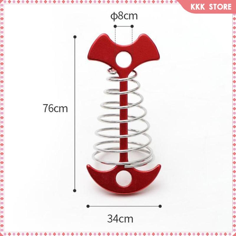 [Wishshopefhx] ตัวปรับความตึงเชือกเต็นท์โลหะผสมอลูมิเนียม Fishbone Deck ...