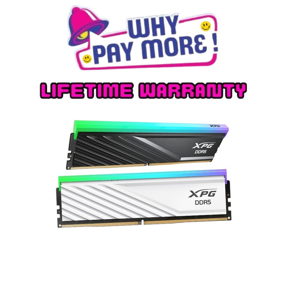 Xpg LANCER BLADE RGB DDR5 6000Mhz Desktop Ram 16GB 32GB | Shopee Thailand