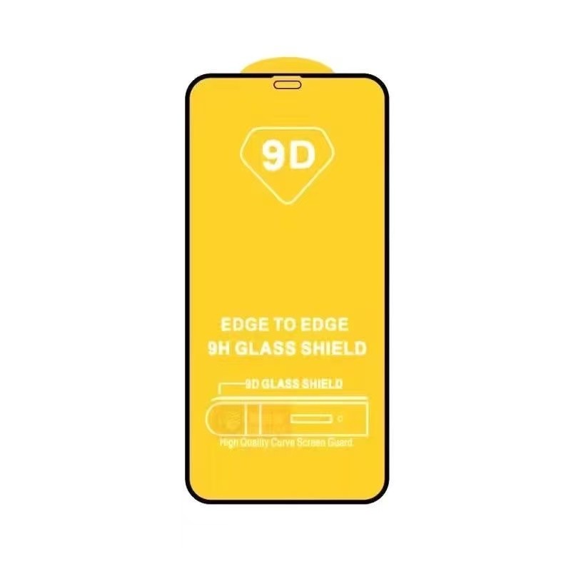 แบบเต็มจอ 9D ทุกรุ่น ฟิล์มกระจก ฟิล์มกระจกกันกระแทก for iPhone16 11 13 ...