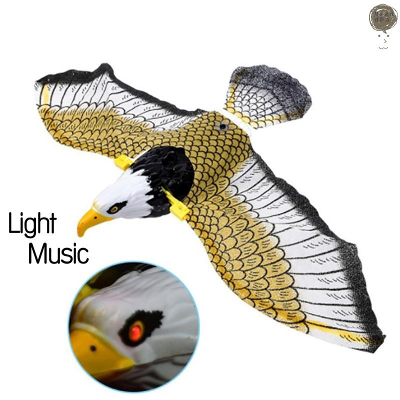 [GR] นกเรืองแสงแบบแขวน Eagle พร้อมดนตรี Flying Bird Scarer Flying Bird ...