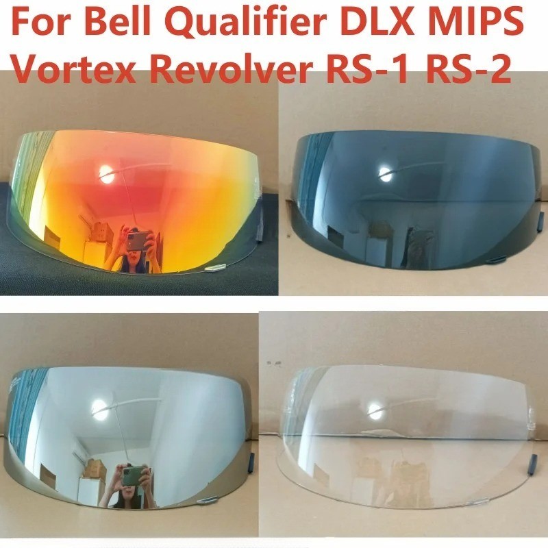 หมวกกันน็อครถจักรยานยนต์visorสําหรับbell Qualfier DLX MIPS Vortex Revo ...