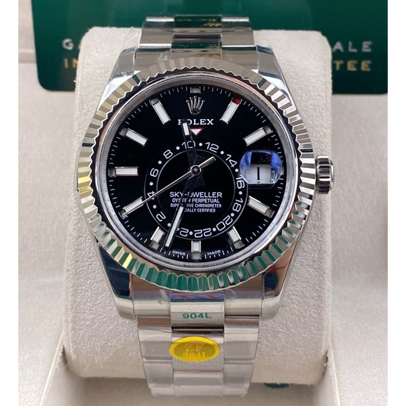 (สินค้าพร้อมส่ง) นาฬิกาข้อมือ Rolex Sky-Dweller Swiss โรงงาน: Zf ...