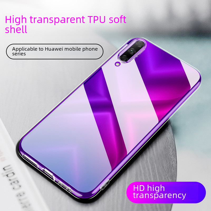 เคสโทรศัพท์มือถือ Huawei mate20x แบบโปร่งใสสำหรับ Xiaomi MAX3 Enjoy Honor 8X เคสป้องกันซิลิโคน ...