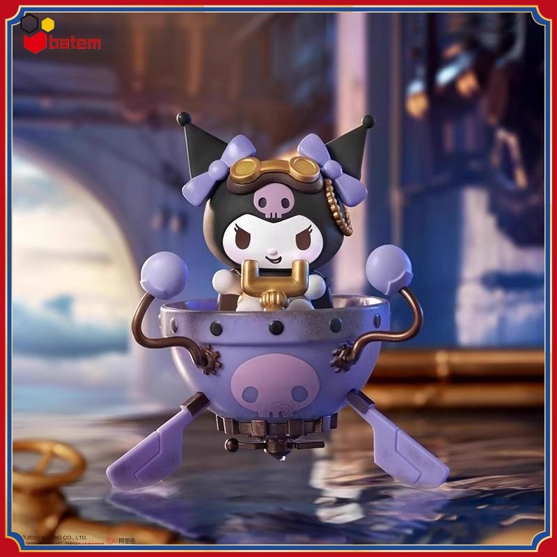 Toptoy Sanrio Steampunk Series Blind Box Hand-Made Kuromi Hello Kitty Desktop Decorative ...