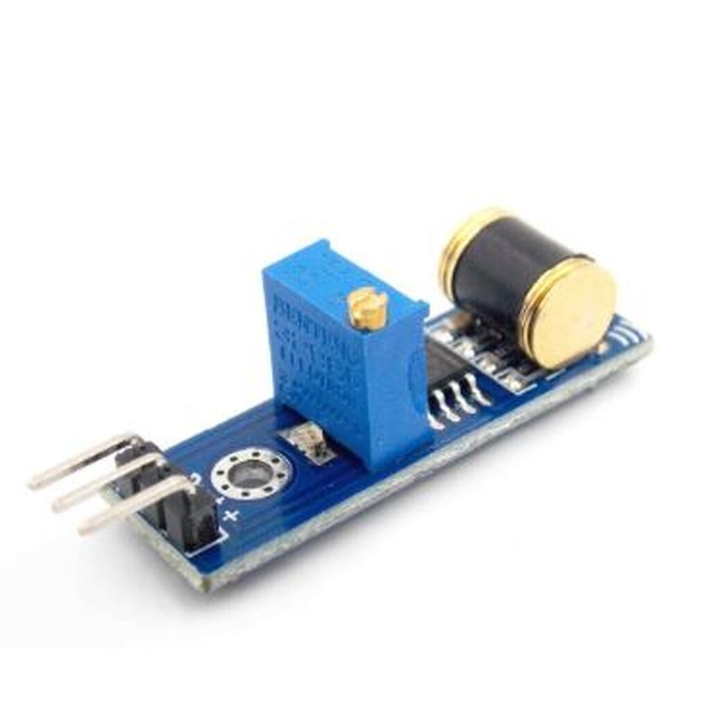 801S Vibration Sensor (โมดูลตรวจจับความสันไหวปรับความไวได้) พร้อมส่งจาก ...
