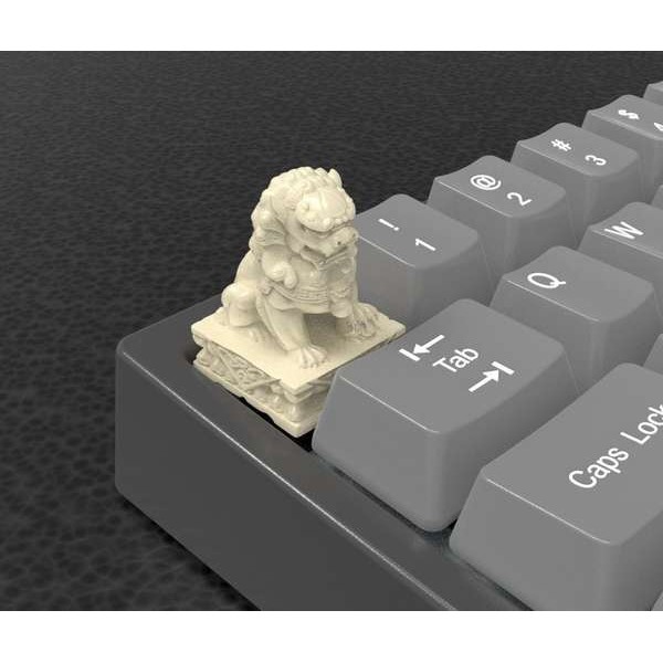keycap ไทย คีย์แคป หินสิงโตปุ่มกดสามมิติ3งปุ่มกดนูนสร้างสรรค์ปุ่มกดรูป ...