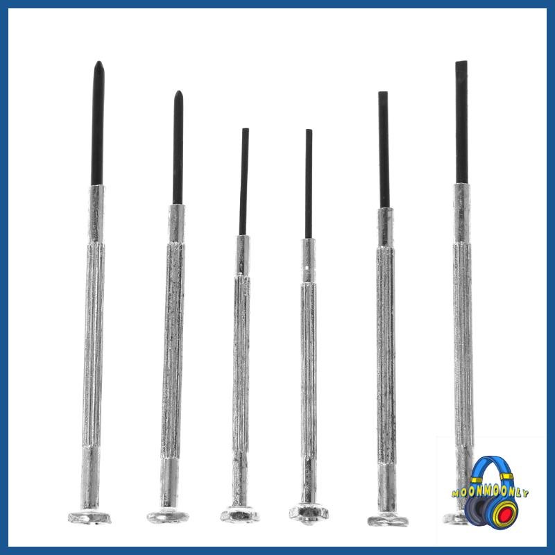 MOON 6 ชิ้น Precision มัลติฟังก์ชั่นมินิไขควงขนาดเล็กชุดซ่อมเครื่องมือ ...