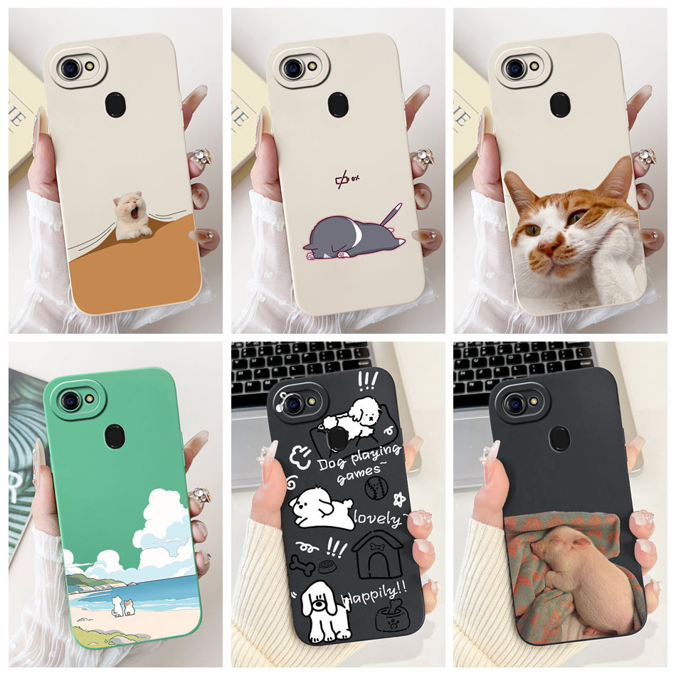 Oppo F5 / F5 Youth CPH1725 CPH1723 CPH1727 น่ารักตลกสไตล์ซิลิโคนอ่อน ...