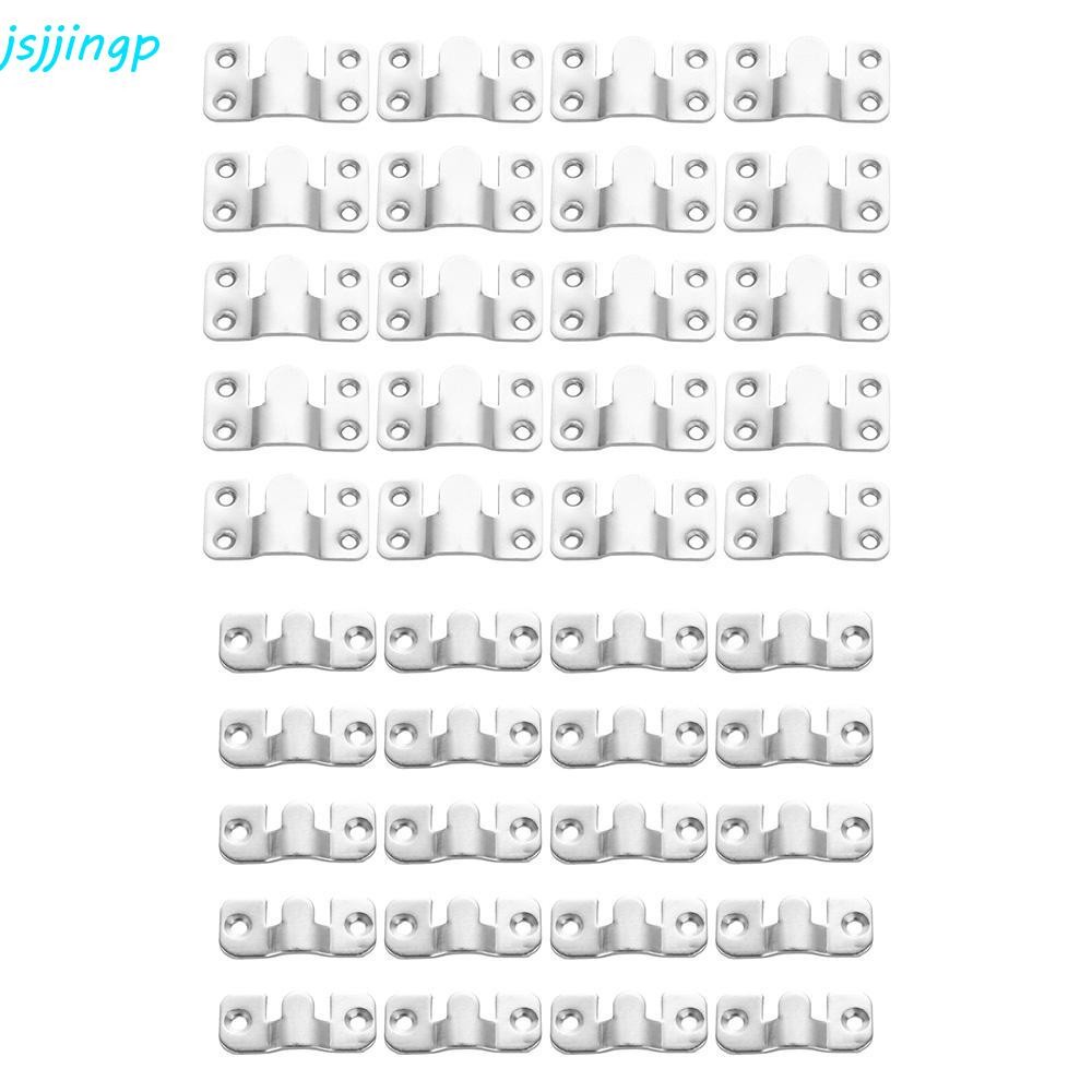 JSJJINGP ตะขอกรอบรูป Flush Mount Interlocking 20 ชิ้น Art Z คลิปวงเล็บจอแสดงผล | Shopee Thailand