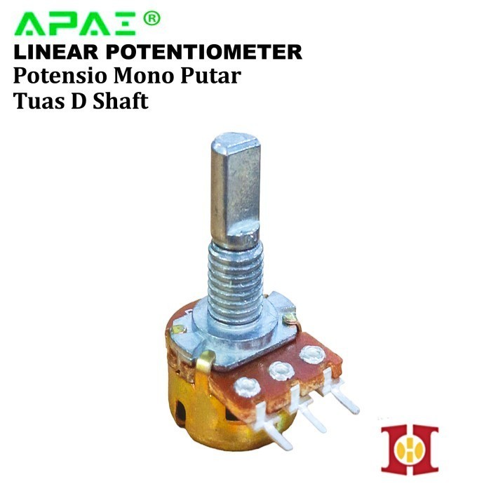 Mono Lever Potentiometer ประเภท DB 1K 2K 5K 10K 20K 50K 100K 250K 500K ...