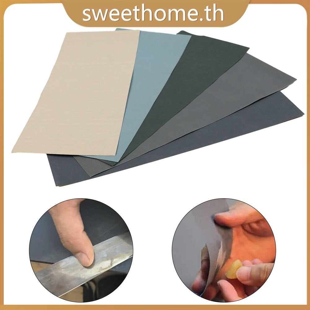 5 ชิ้น WET AND DRY SANDPAPER กระดาษทราย 2500 3000 5000 7000 ขบผสม ...